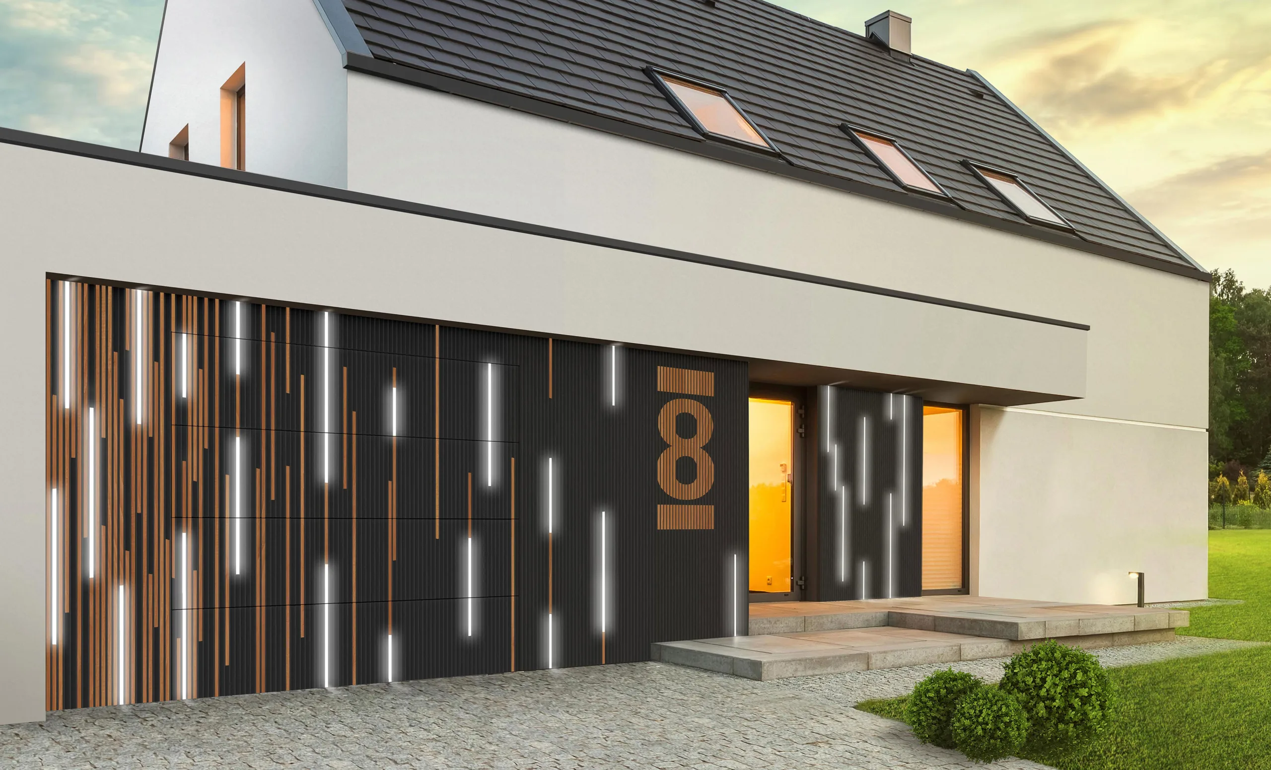 Installation of Renson Linarte wall cladding - rotec-blog.de